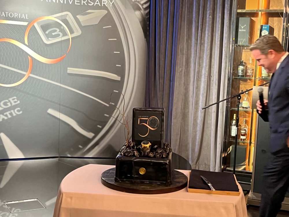 Launching the Seiko timepiece for Equatorial's 50th anniversary. Gerard ...